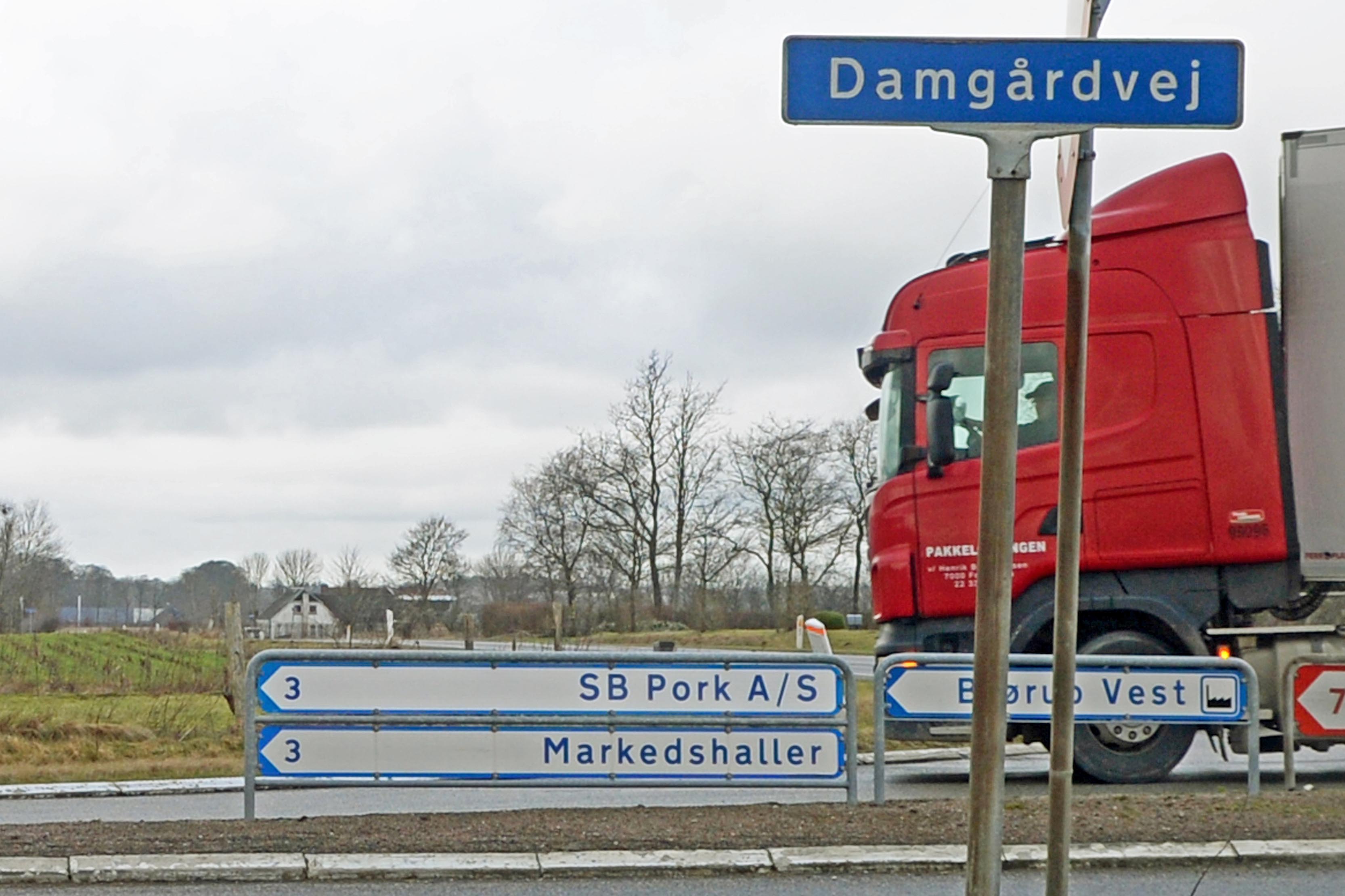 Vejen bliver ensrettet